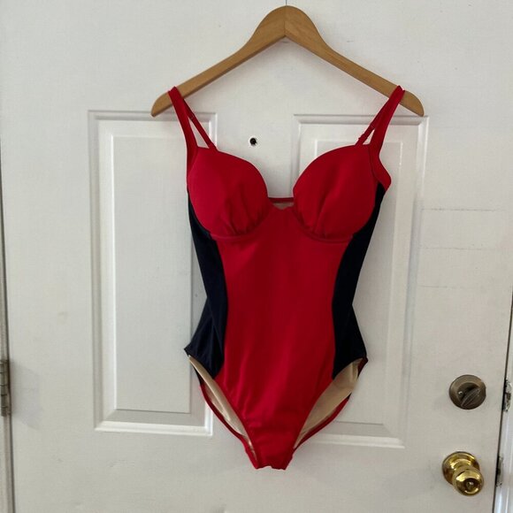 Shape FX | Swim | Shape Fx Womans Redblack Onepiece Summerbeach ...